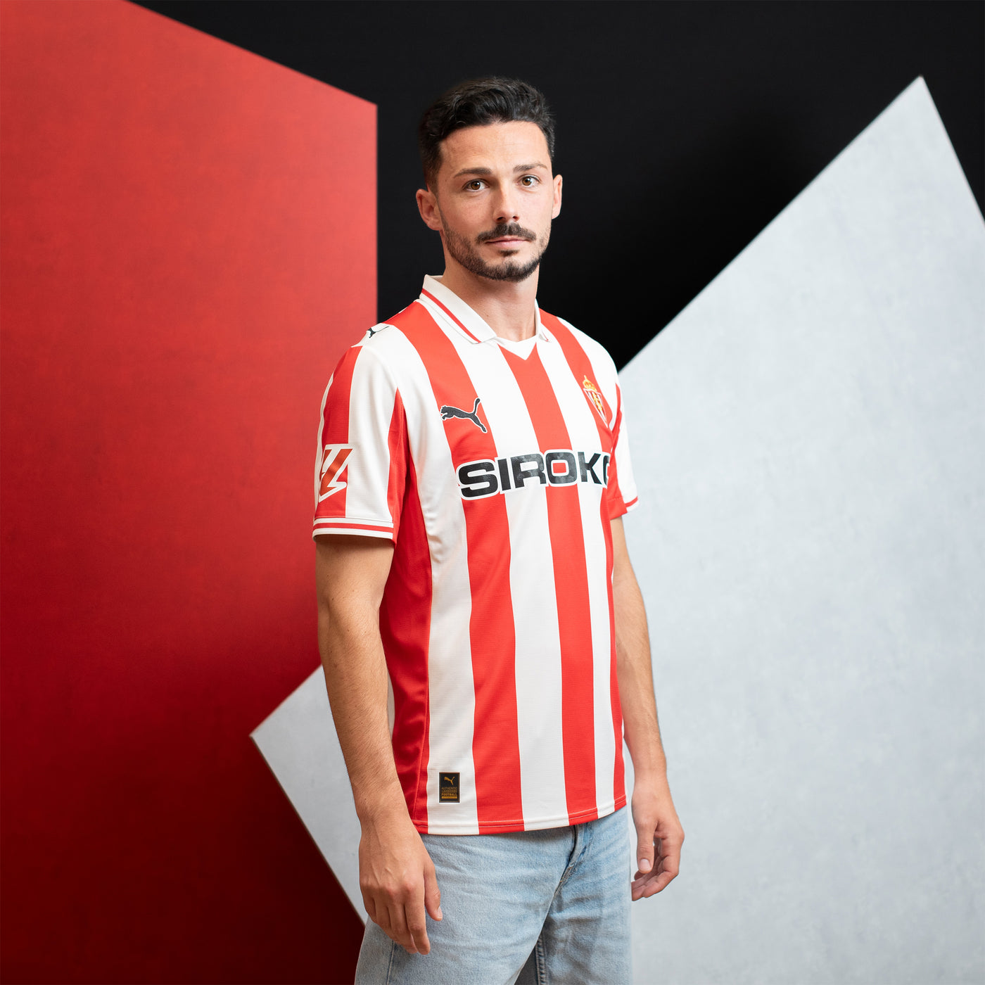 CAMISETA PRIMERA AD 25/26 – Real Sporting de Gijón | Tienda Oficial